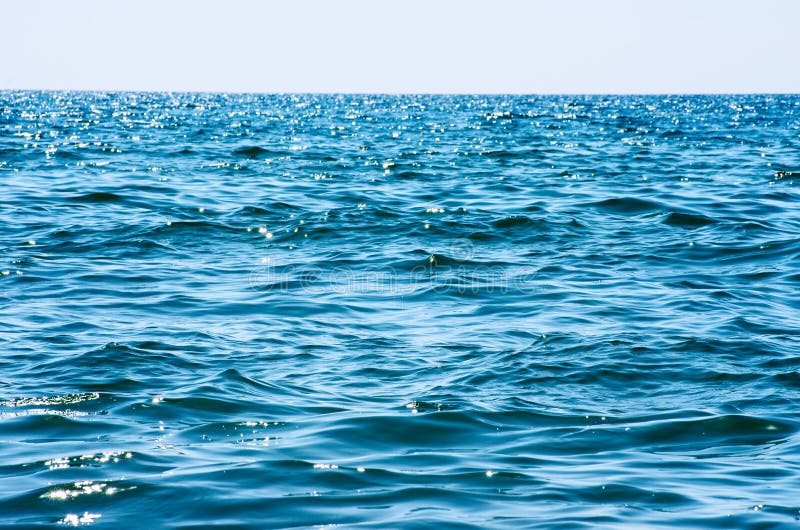 Blue sea water background stock image. Image of clear - 268111609
