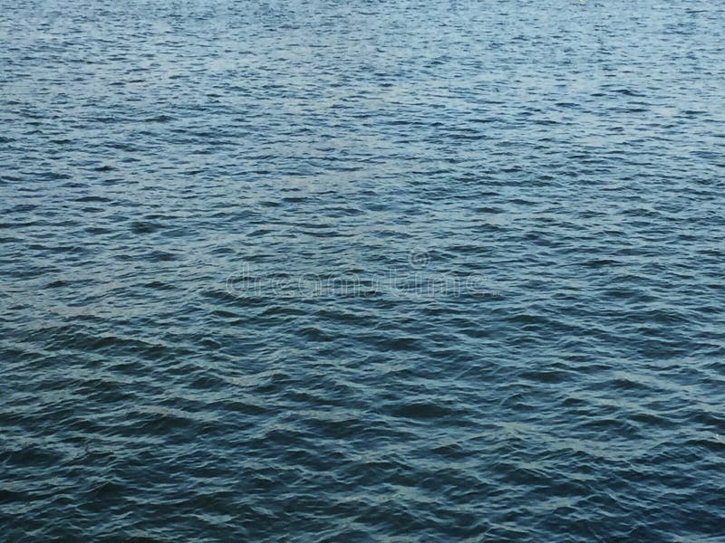 Blue Sea Water stock photo. Image of calm, navy, blue - 96686360
