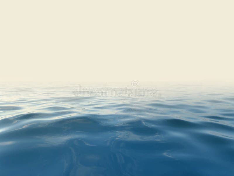 Blue Sea Wave and Cloud Sky. Relax Nature Water Background Stock Photo ...