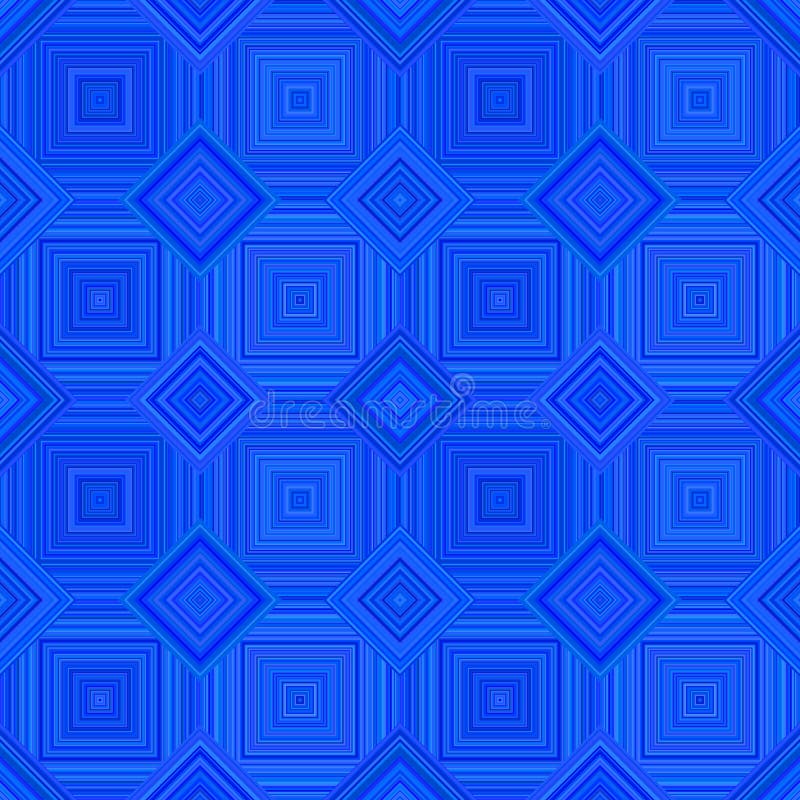 Blue Seamless Abstract Diagonal Square Mosaic Pattern Background ...
