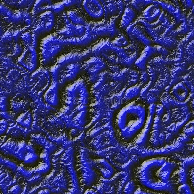 Blue Seamless Alien Skin Texture Stock Illustration - Illustration of ...