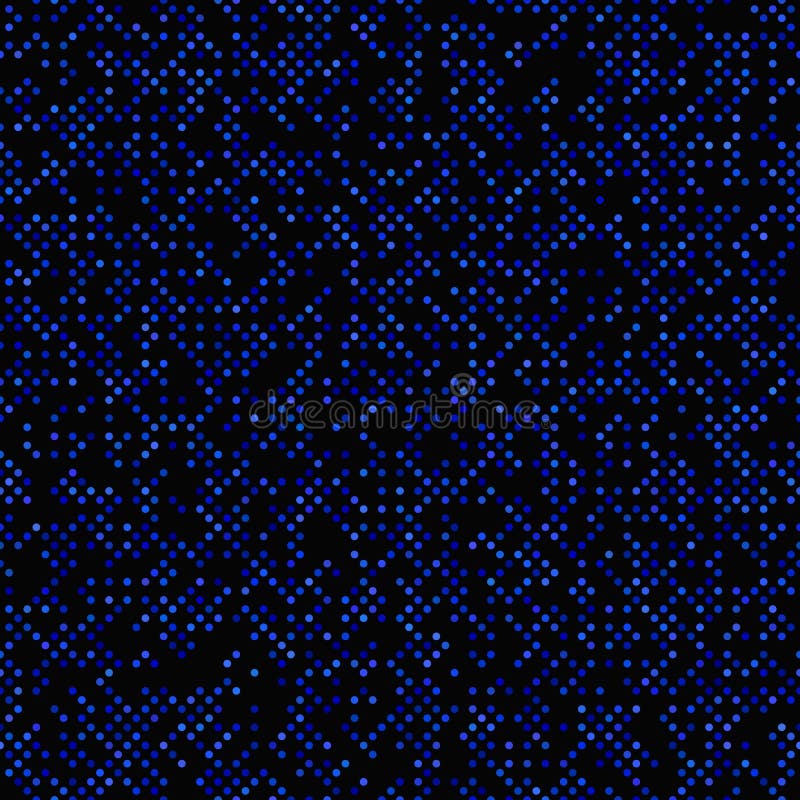 Blue Seamless Dot Pattern Background - Vector Graphic Design Stock ...