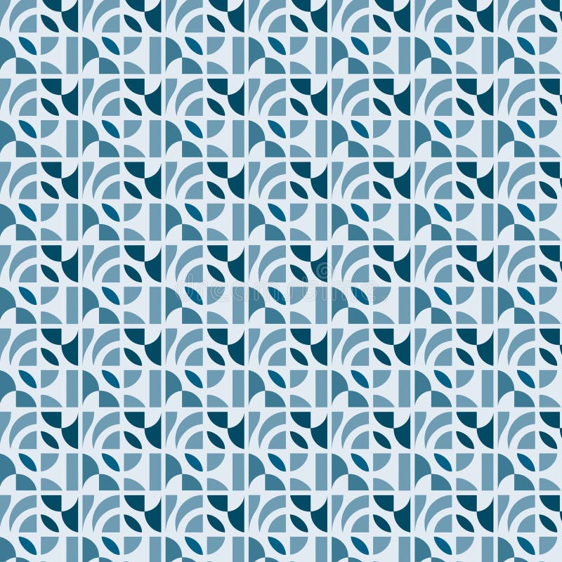 Blue Seamless Graphic Pattern Background EPS JPG Stock Illustration - Illustration of mixed ...