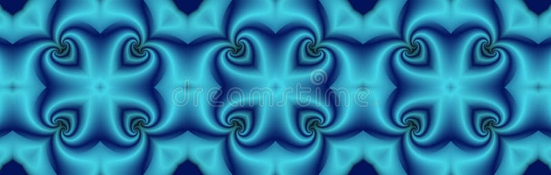 Blue Seamless Repeating Pattern Tile Stock Illustration - Illustration ...