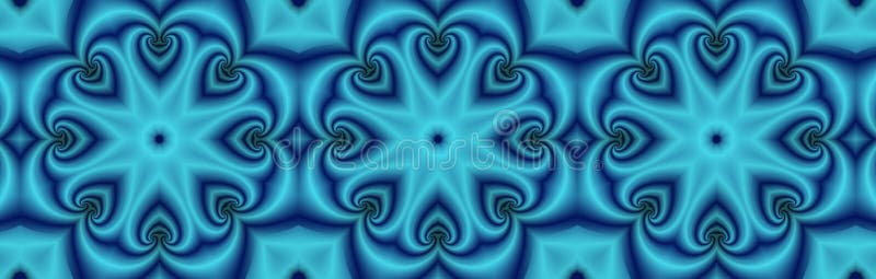 Blue Seamless Repeating Pattern Tile Stock Illustration - Illustration ...