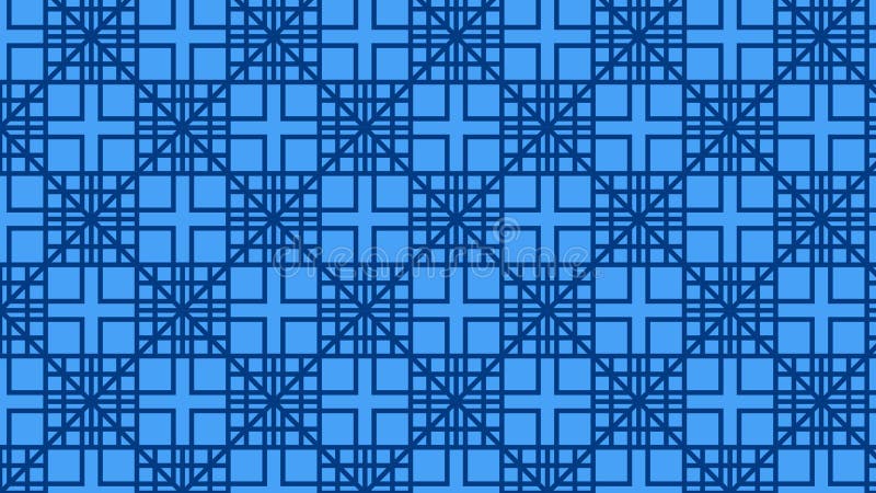 Blue Seamless Square Pattern Background Vector Art Stock Illustration ...