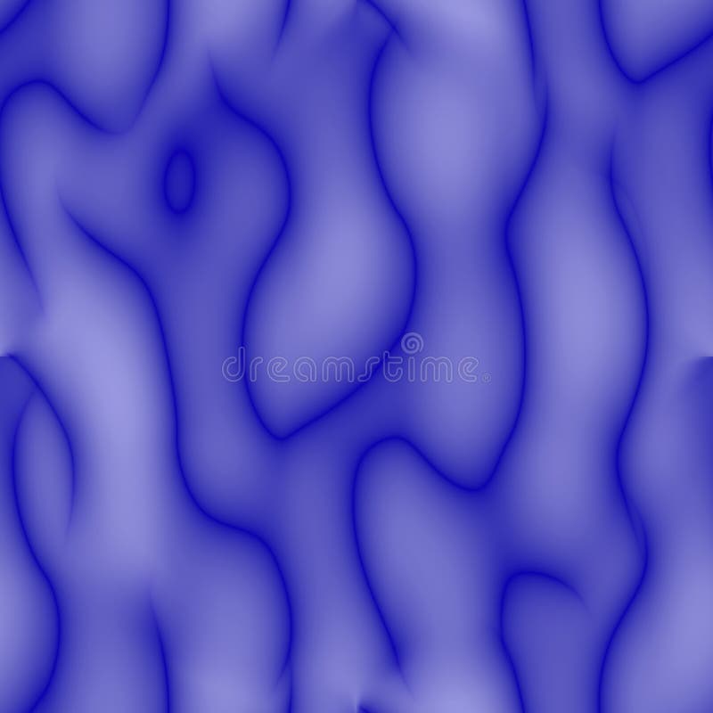 Blue Seamless Texture. Blue Abstraction with Blurred Patterns. Curves ...