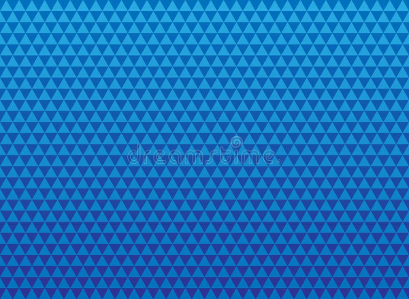 Blue Seamless Triangle Pattern, Vector Illustration Stock Vector ...
