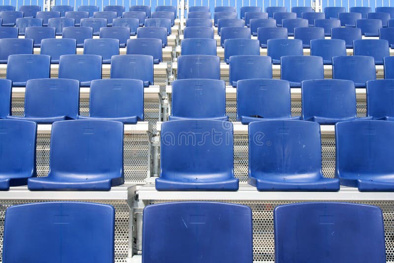 Blue Seats stock photo. Image of concert, blue, theater - 2737812