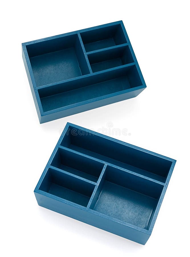 Blue Section Boxes stock photo. Image of isolated, equipment - 58319524