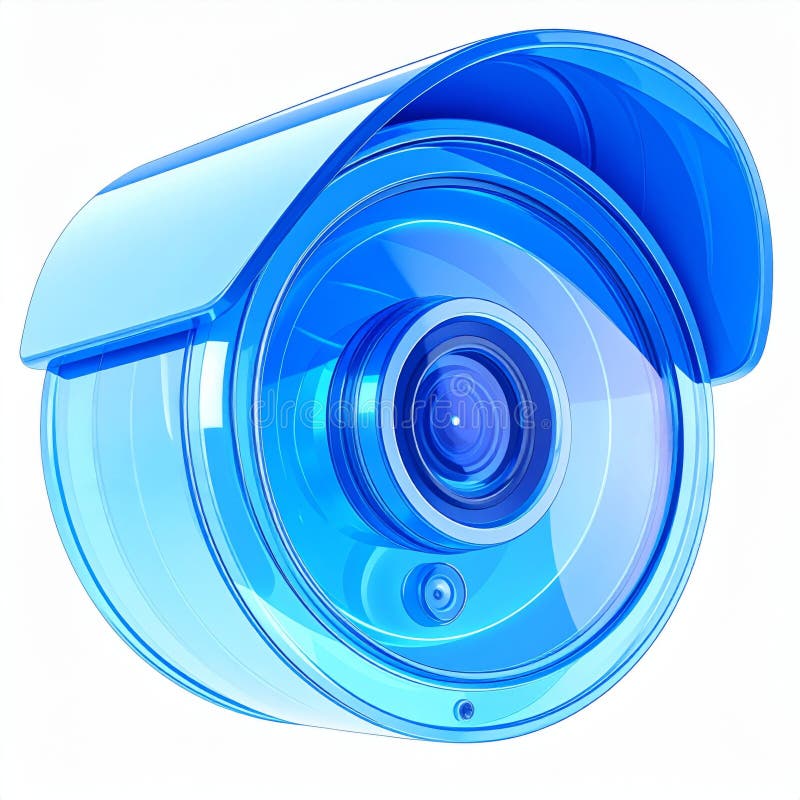 Dome Camera Icon. CCTV, Security Ceiling Video Camera, Surveillance ...