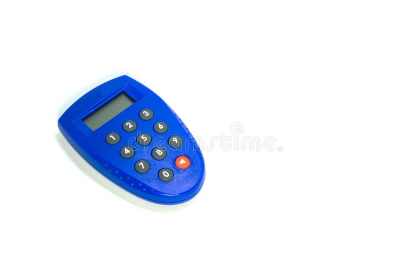 Bank Security Token stock image. Image of have, number - 7862039