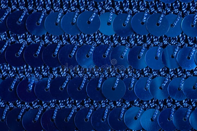 Blue Sequin Background. Blue Sparkle Background. Holiday Abstract ...