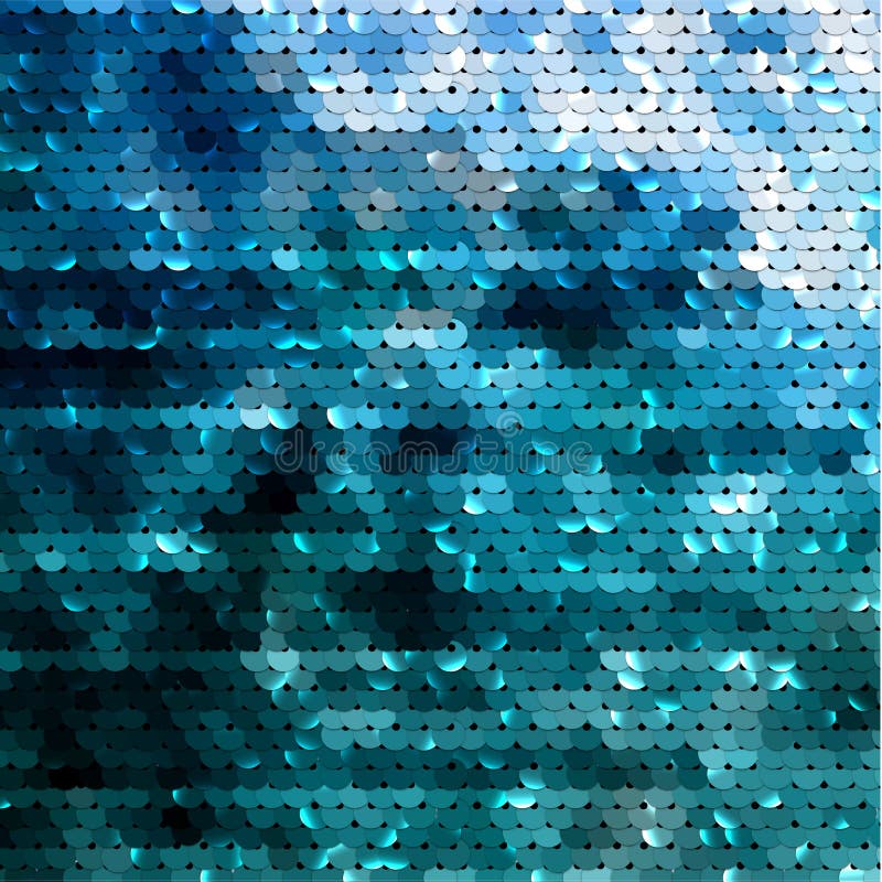 Blue sequined textur stock vector. Illustration of material - 142913670