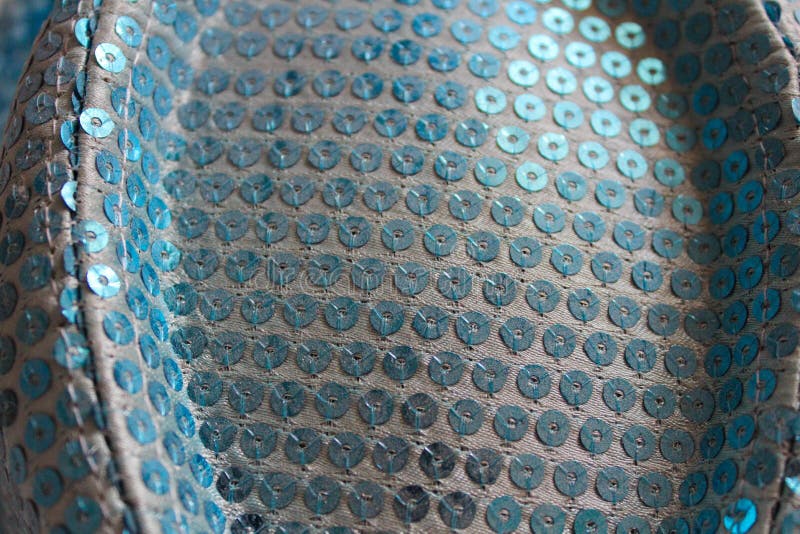Blue Sequins Surface Surface Shiny Stock Photo - Image of glitter ...