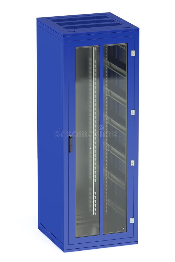 Empty Server Rack Cabinet Stock Illustrations – 41 Empty Server Rack ...