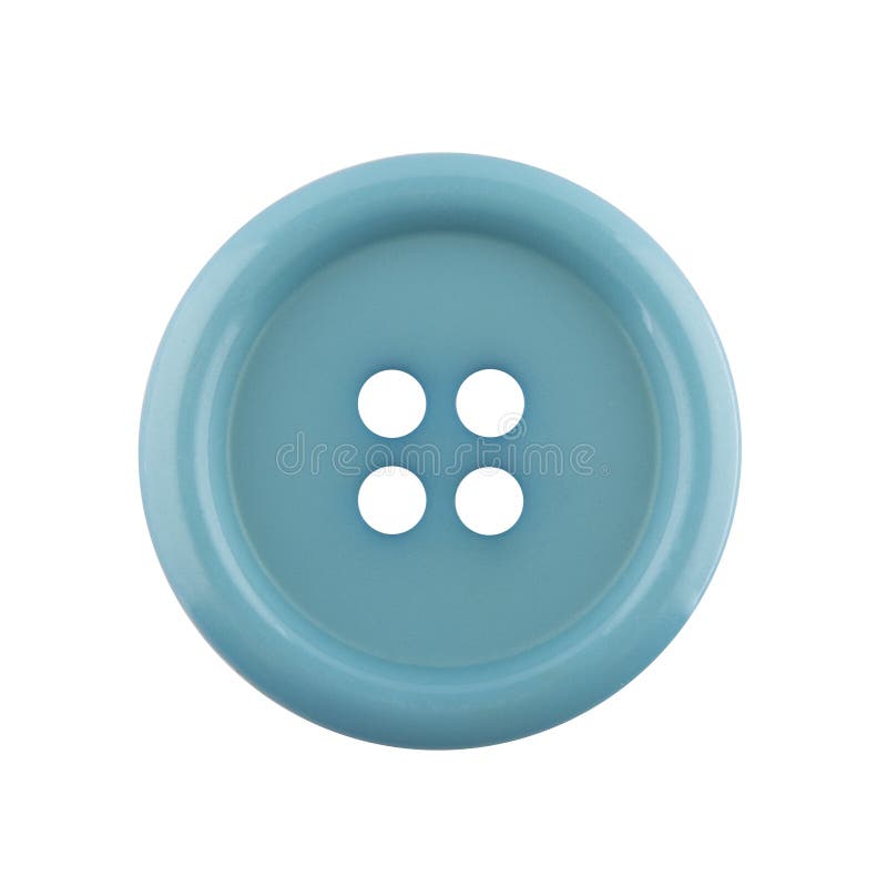 Blue sewing button stock image. Image of round, color - 67365839