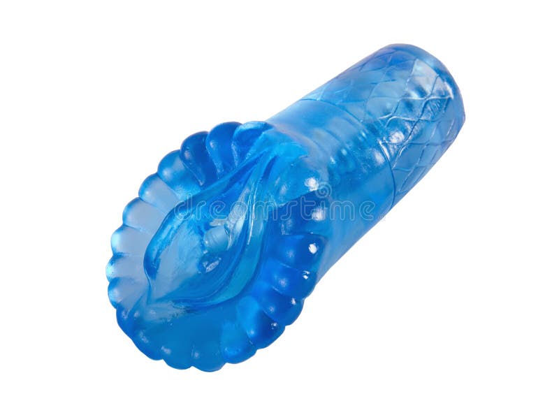 Adult Sex Toy Blue Vibrator Stock Image Image Of Masturbating