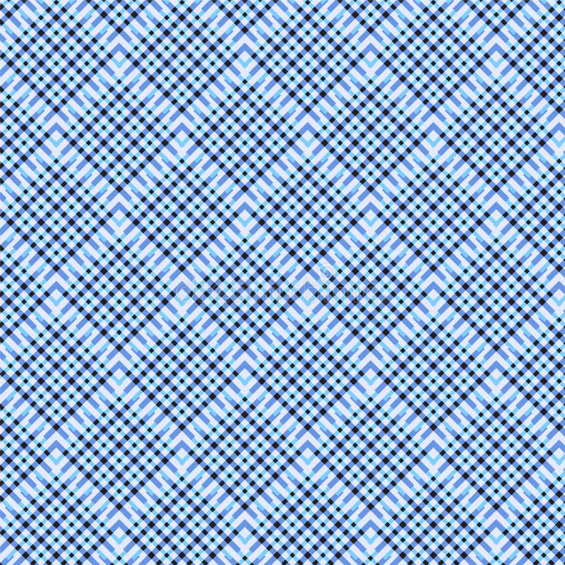 Blue Shade Line and Black Square Weaving Box Pattern Background Stock ...