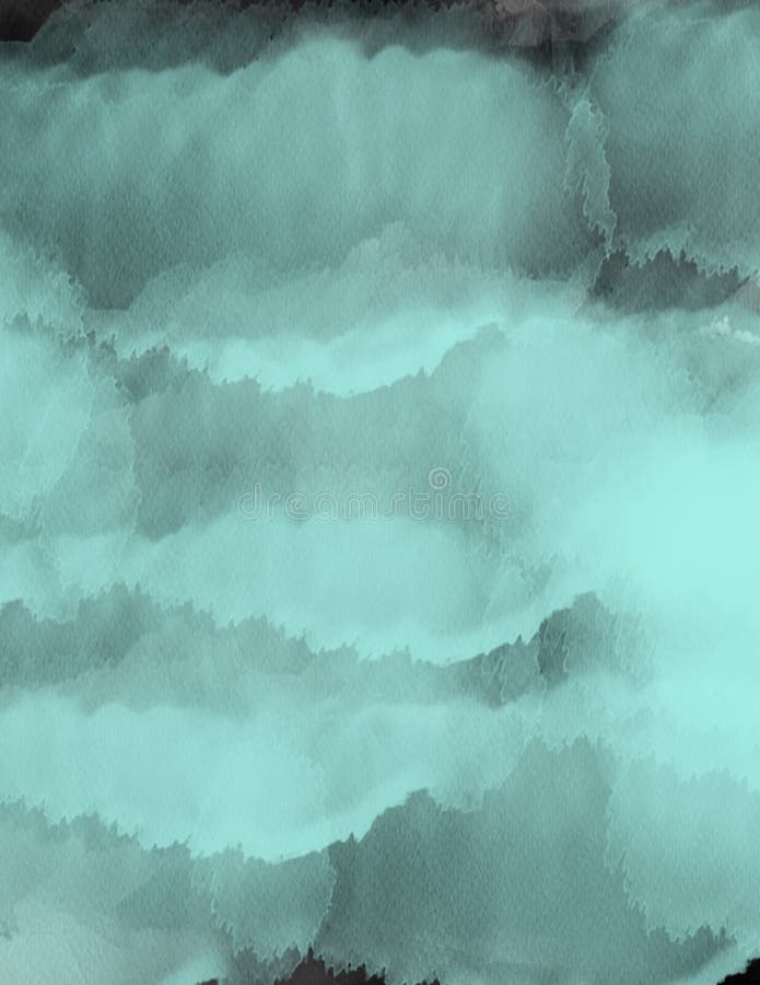 A Blue Shaded Watercolored Background. Stock Photo - Image of change ...