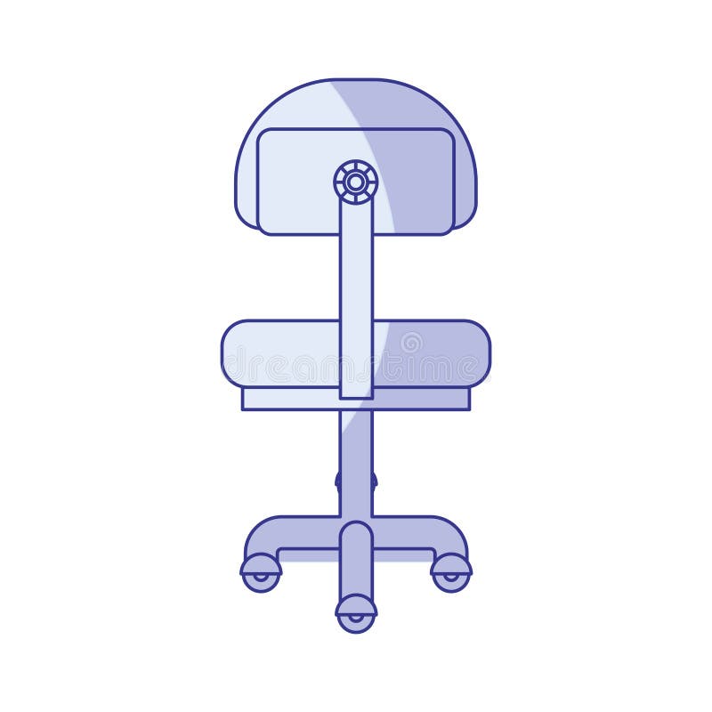 Office Back View Chair Stock Illustrations – 1,040 Office Back View ...
