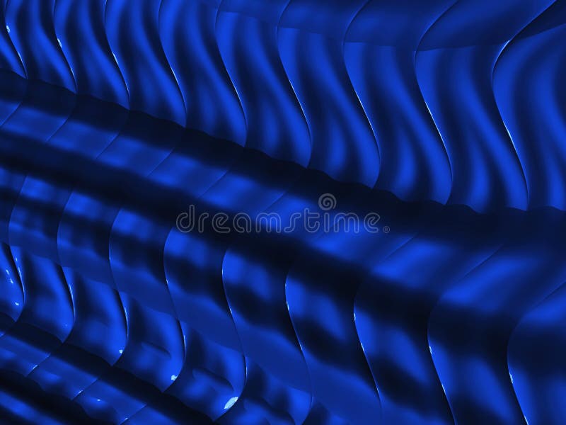 Blue shadow fractal stock illustration. Illustration of deep - 116522540