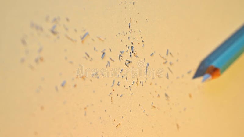 Blue sharpened pencil stock video. Video of focus, back - 159446711