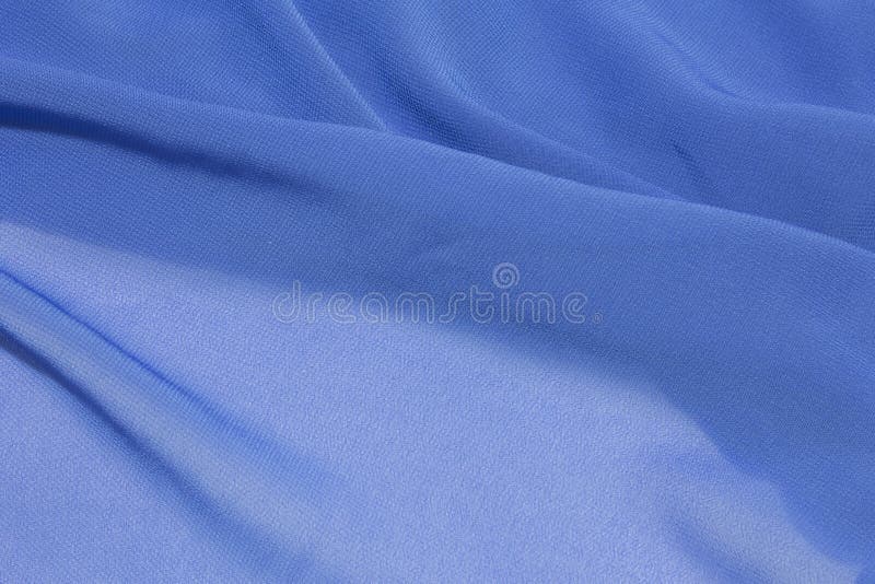Blue Sheer Fabric Background Stock Photo - Image of abstract, closeup ...