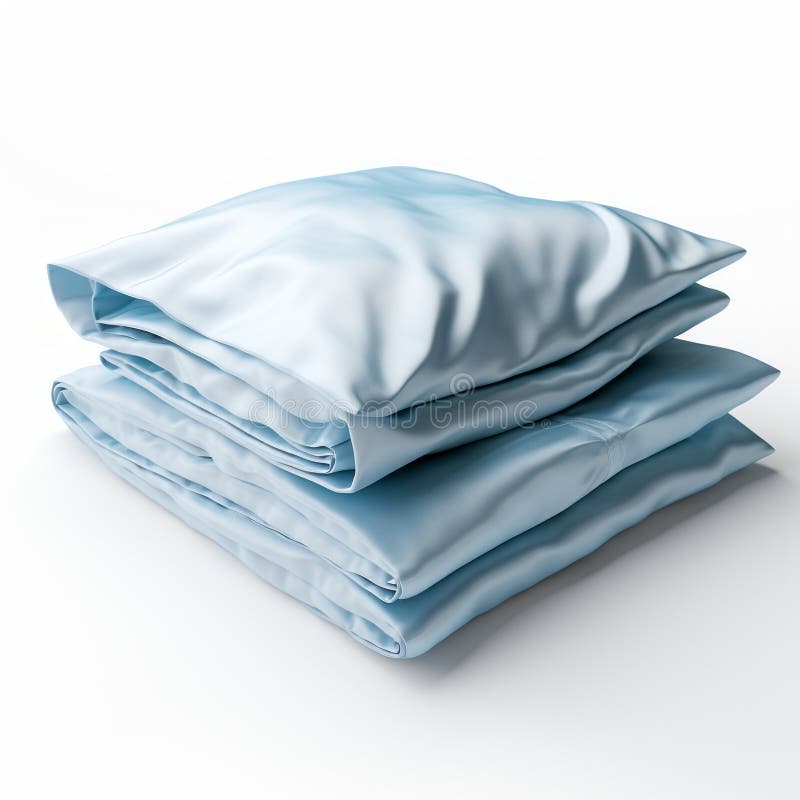 Award-winning Hyperrealistic Blue Sheets with Hidden Details Stock ...