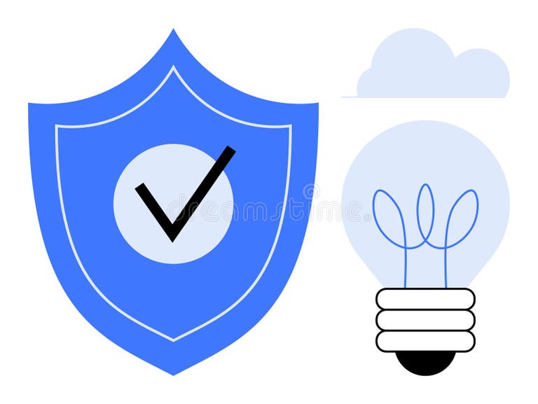 Check Mark Illustration Reliability Assurance Stock Illustrations – 96 ...