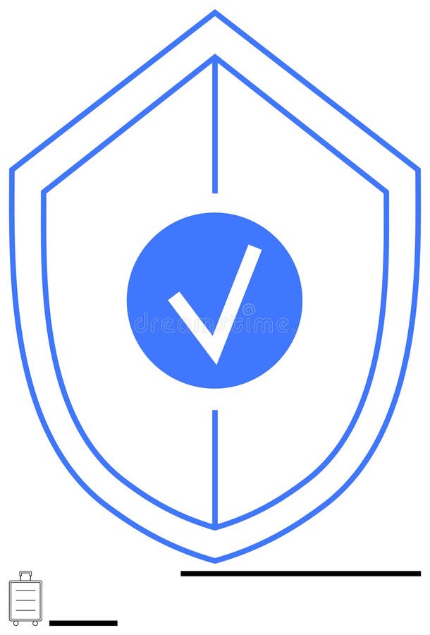 Checkmark Symbolizing Security Stock Illustrations – 765 Checkmark Symbolizing Security Stock ...