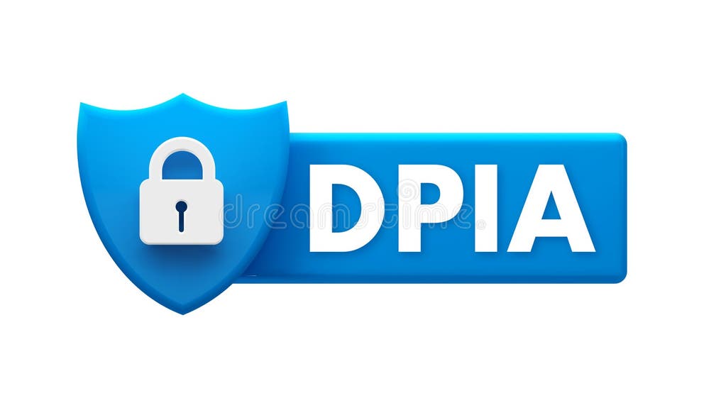 Data Protection Impact Assessment with Shield and Padlock Protecting ...