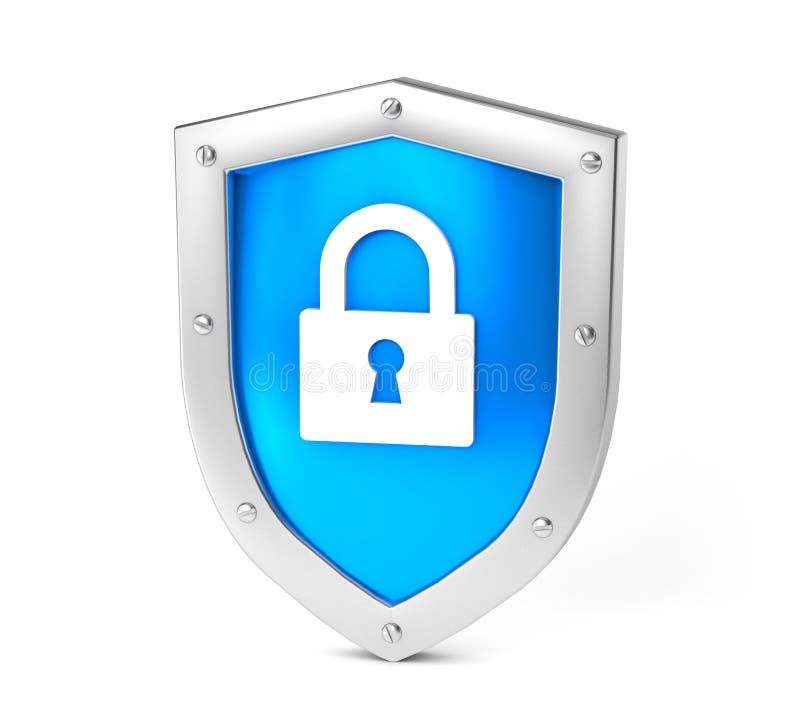 Double Protection Padlock Stock Illustrations – 313 Double Protection ...