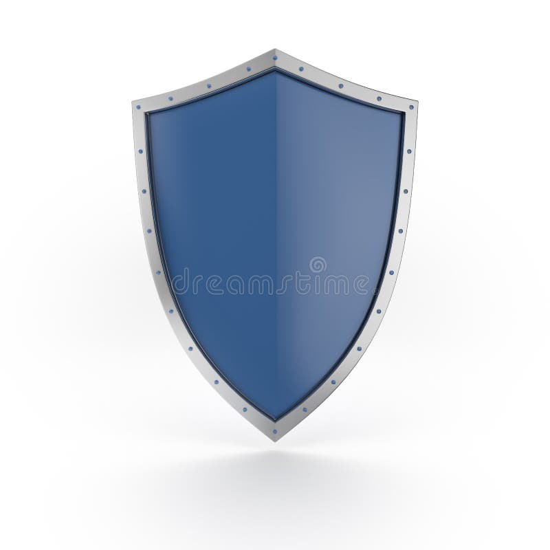 Gold and red shield stock vector. Illustration of icon - 14085574
