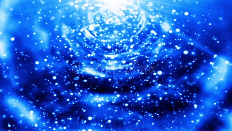 Blue Shine Glow Light Tunnel Loop Background Stock Video - Video of ...
