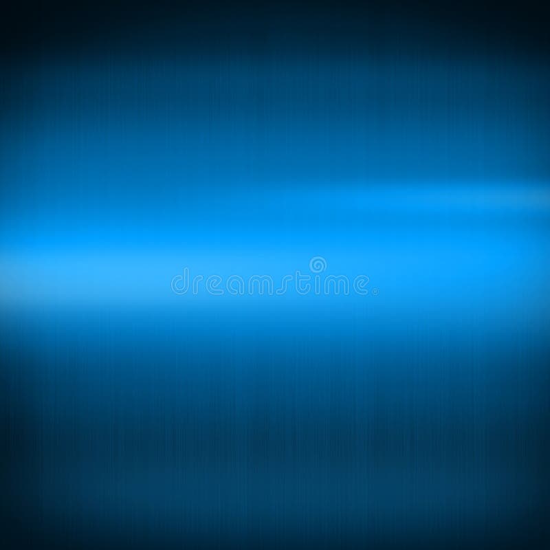 Blue Shiny Brushed Metal. Square Background Texture Stock Illustration ...