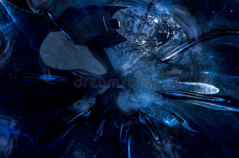 Blue shiny glass surface stock image. Image of macro - 31101109