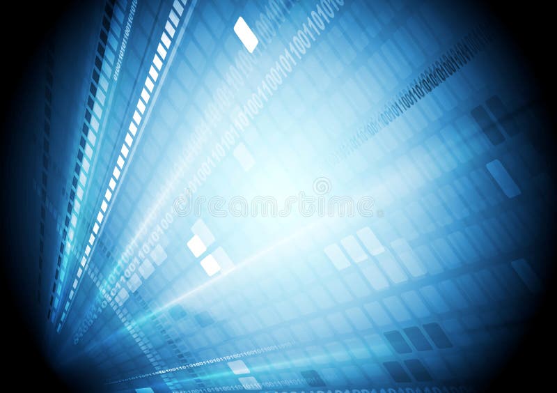 Shiny Motion Tech Vector Background Stock Vector - Illustration of backdrop, banner: 53252268