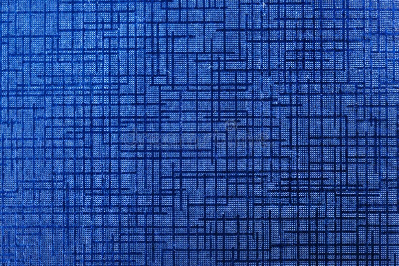 Blue Shiny Paper with Abstract Pattern Close Up Stock Image - Image of ...