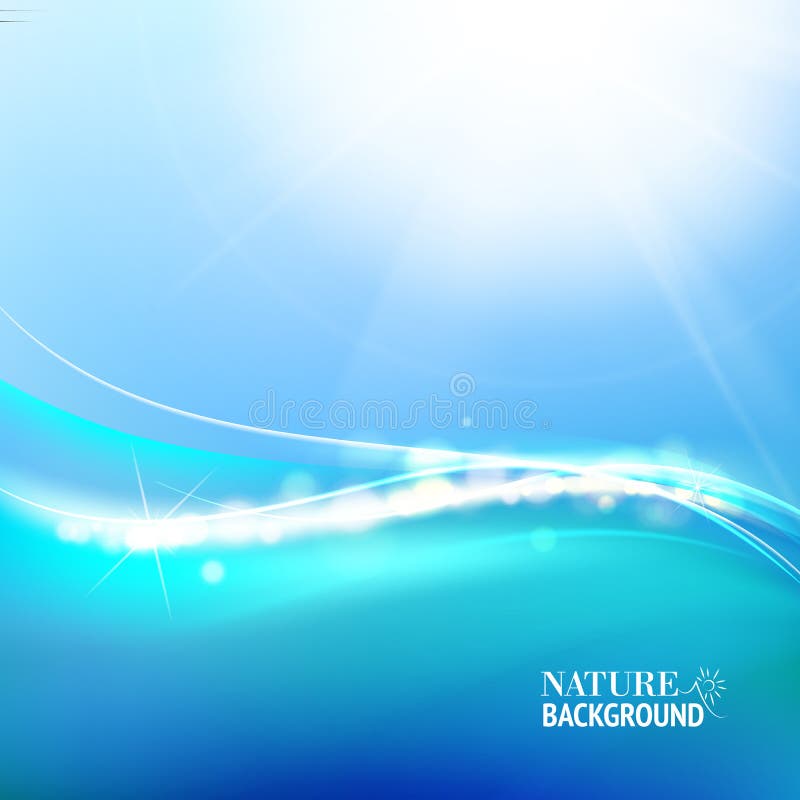 Blue shiny stars. stock vector. Illustration of light - 43670694