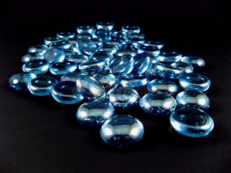 Blue shiny stones stock photo. Image of pearl, beautiful - 4095418