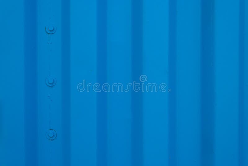 Blue shipping container stock photo. Image of logistic - 79961676