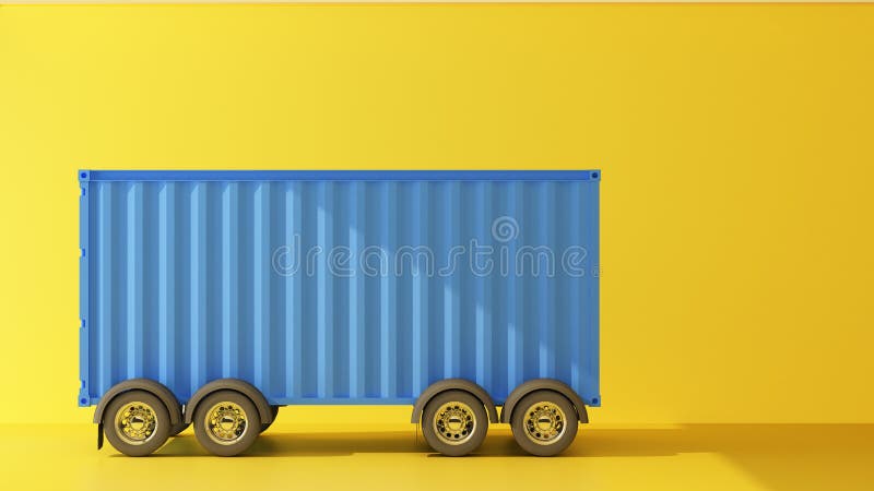 Blue Box Truck Side View Stock Illustrations – 258 Blue Box Truck Side ...
