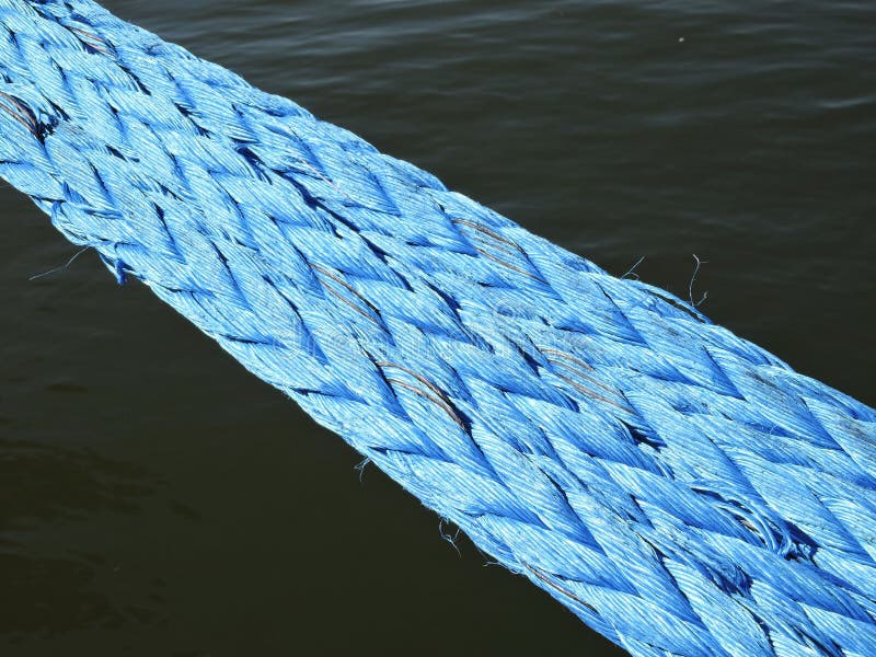 Ships Rope Anchored on Post Stock Image - Image of square, road: 20778653