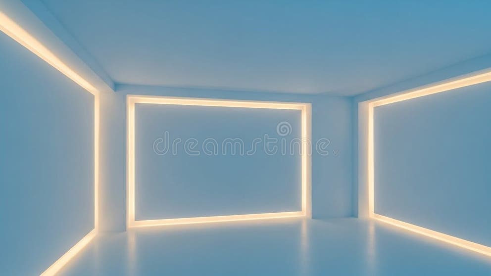 Illuminated Rectangular Frames Stock Illustrations – 407 Illuminated ...