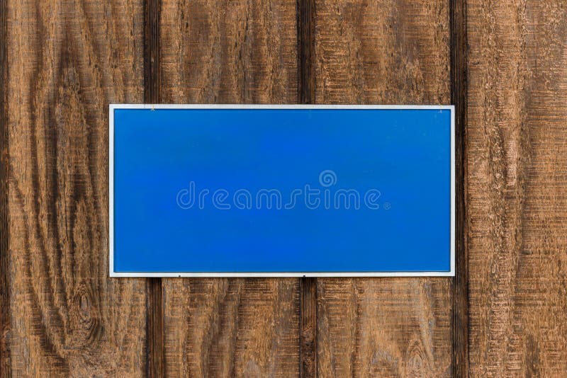 Empty Blue Sign on the Ski Slopes Stock Image - Image of snow, copy ...