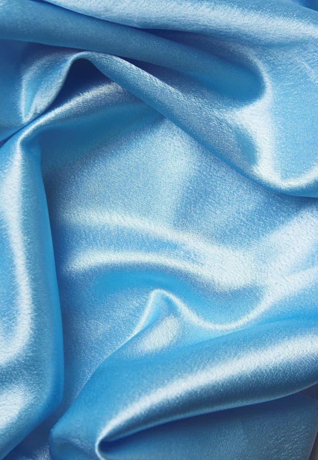 Blue Silk stock image. Image of luxury, fold, luxurious - 1801401