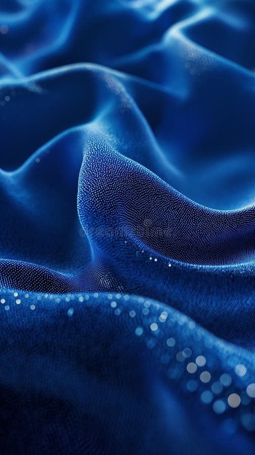 Blue Silk Background, Abstract Rainbow Gradient Background Stock Photo ...