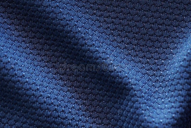 Blue Cotton Fabric Texture for Background Stock Photo - Image of dark ...