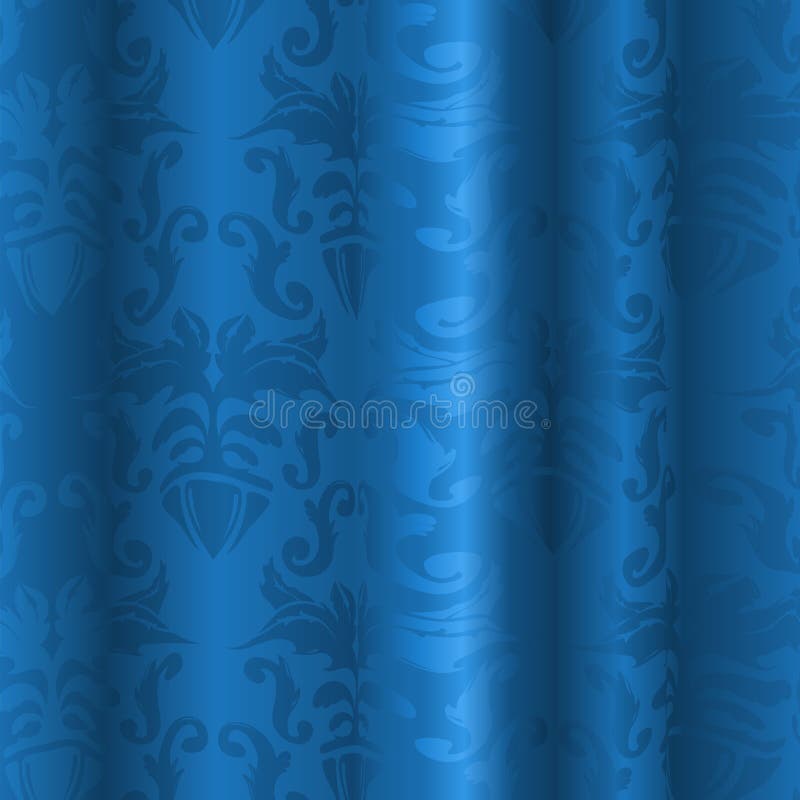 Blue Silk Pattern stock vector. Illustration of elegant - 8748551